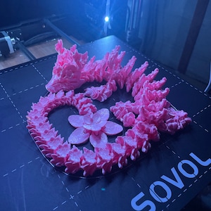 Cherry Blossom Dragon, Cinderwing3d, STL File for 3D Printing, STL ...