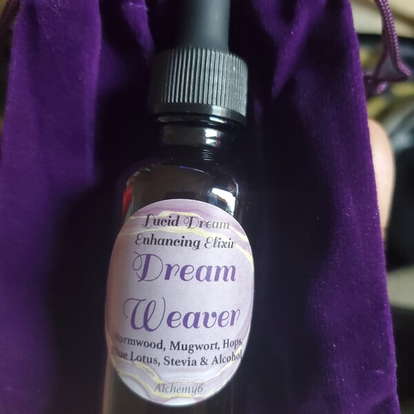 DREAM WEAVER ELIXIR | Meditation Aid | Lucid Dream Enhancer | Mugwort ...
