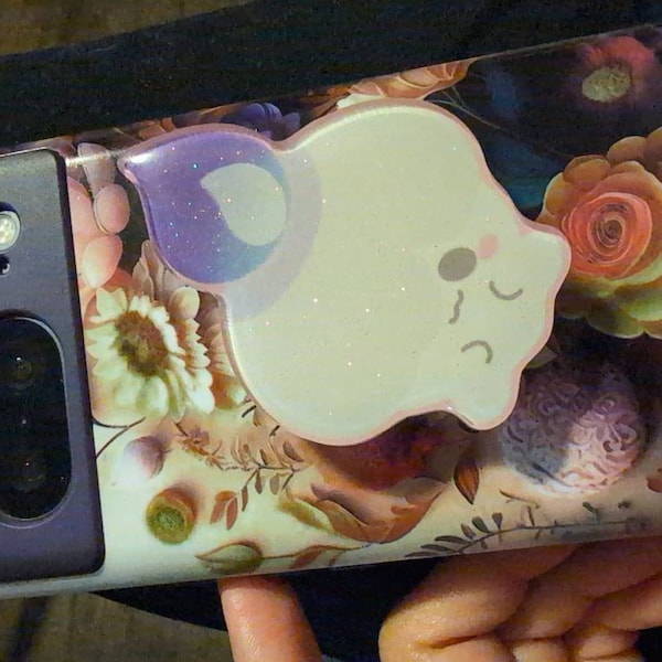 Cute Phone Grips/ Kawaii Grip/ Acrylic Animal Grips/ Tiger Acrylic ...