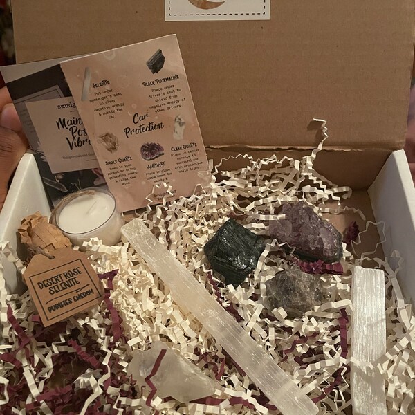 New Job Crystal Set Healing Crystals for Work, Crystals for Office ...