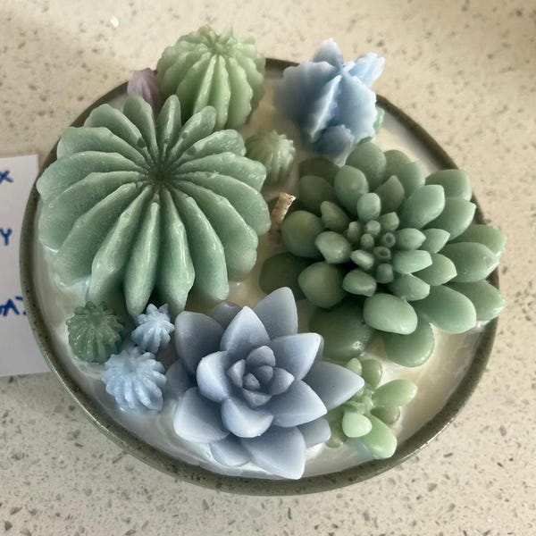 Daisy Candle Large - Daisy Flower Soy and Bees Wax Candle - Beautiful ...