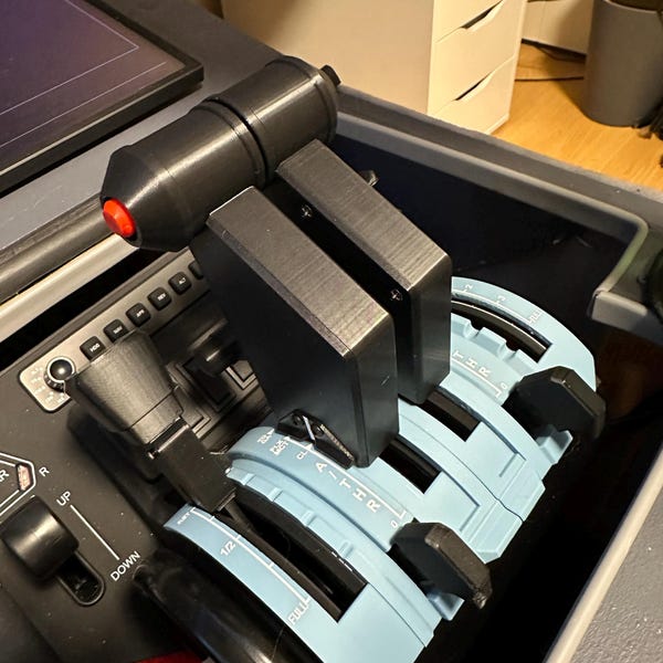 7X7-7 PRO Full Electronic Thrust Lever Set, 737 / 757 / 767 / 777 / 787 ...