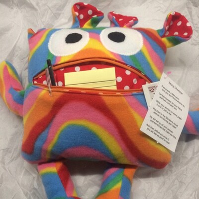Chomper Buddy Worry Monster Worry Eater Autism Coping Grief Trauma Play ...
