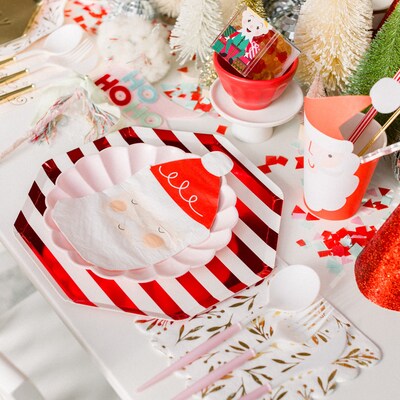 French Toile Floral Large Paper Plates Set - Etsy