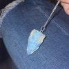 Raw Opalite Crystal Pendulum Reiki Wicca Divination Tool Earthegy 3177 - Etsy