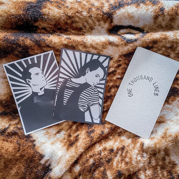 NMFP Glossy Sticker - the Thick of It - Etsy UK