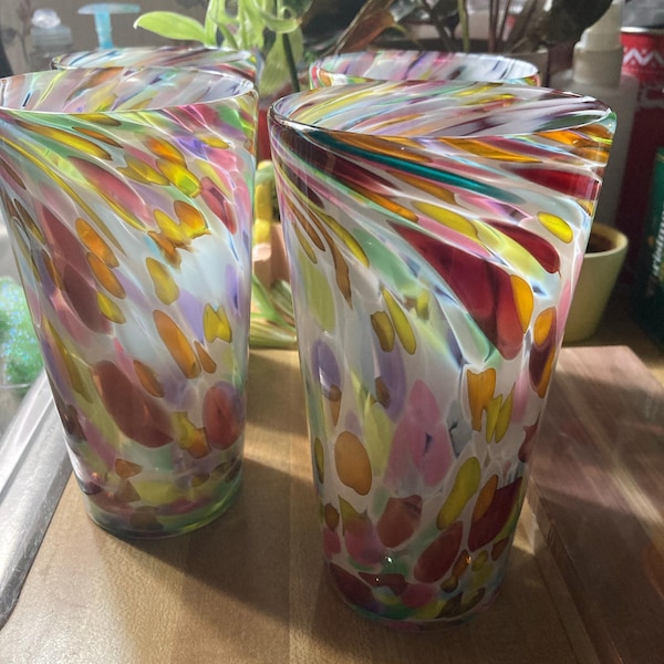 Handmade Pint Glasses - Etsy