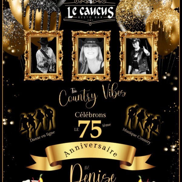 Editable 80th Birthday Invitation Digital Template Eighty Any Age Black