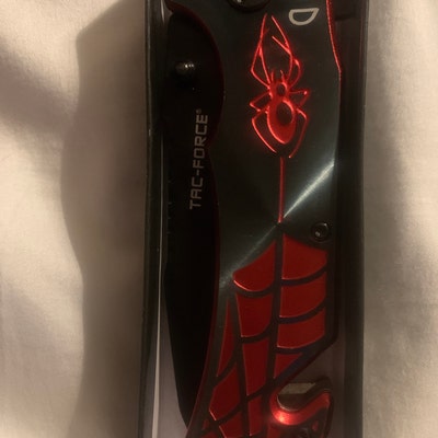 Personalized Spider Man Pocket Knife Spider-man Knife With Seatbelt ...