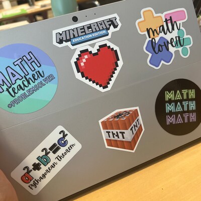 Middle School Math & Pre-algebra Set of 50 Anchor Charts for Grade 6 7 ...