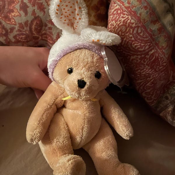 Ty Beanie Baby winnie the Pooh the Bear From Disneys Winnie the Pooh ...