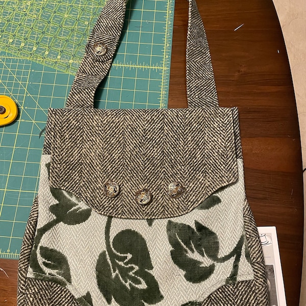 Messenger Bag Sewing Pattern, Rural Correspondent Bag, PDF Pattern ...