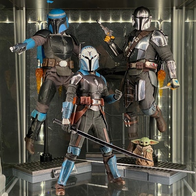 1/6 Scale Bo Katan Mythosaur Shoulder Pauldron Mandalorian - Etsy