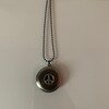 Peace Sign Locket, Peace Sign Necklace, Peace Sign Gift, Peace Jewelry ...