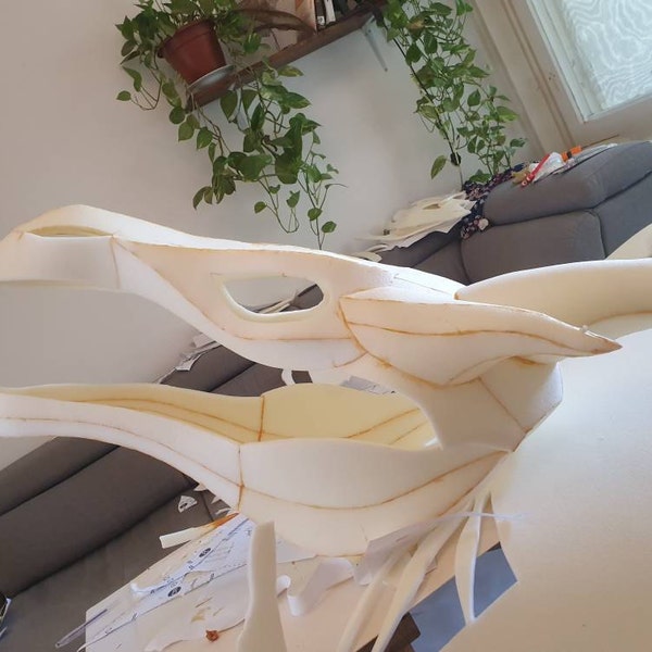 Dragon Skull Pattern - Digital Download | PDF - Etsy