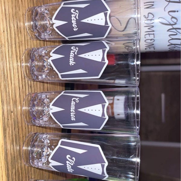 Mini Shot Bottles With Labels and Cowgirl Hat - Etsy