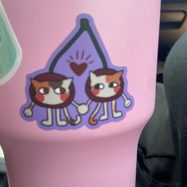 Fruit Cat Stickers Aesthetic Cute Stickers Sticker Pack - Etsy