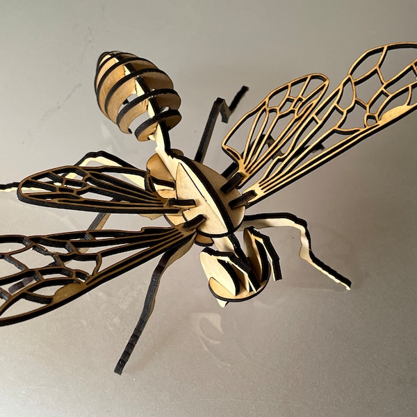Bee Laser Cut Files,cnc Files,laser Cut,vector File,cnc Files,cnc ...