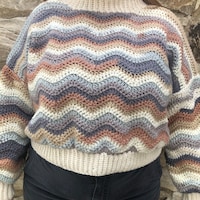 The Ripple Cardigan Crochet Pattern PDF - WMM - Etsy Canada