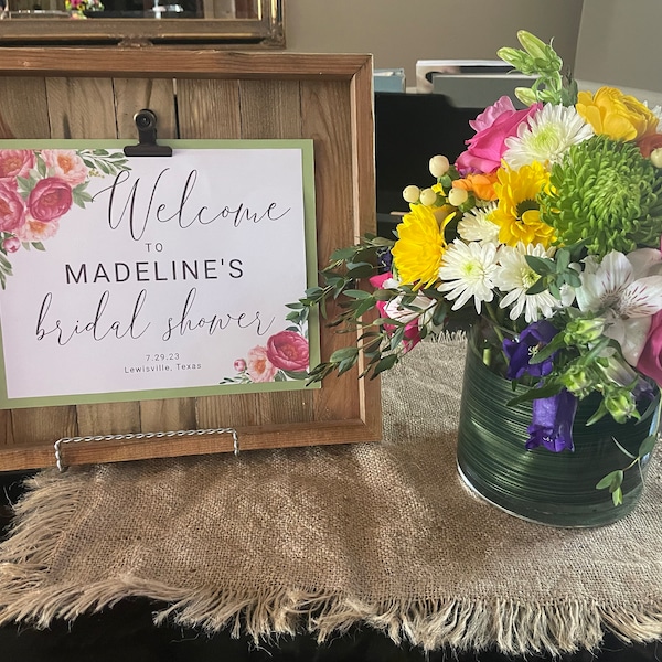 Wildflower Graduation Party Invitation, Wildflower Grad Announcement ...