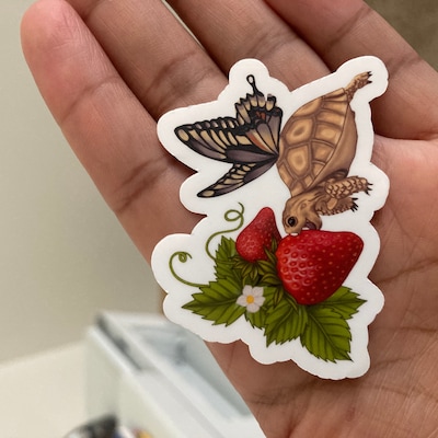 Savannah Monitor Sticker Fairy Sticker, Reptile Art, Cute Animal ...