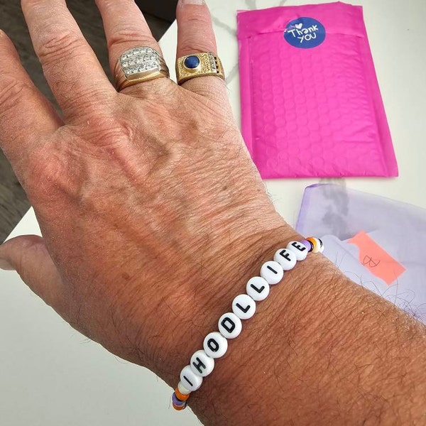 The Weeknd Starboy and Stargirl Bracelets, Customizable Beaded Bracelet ...