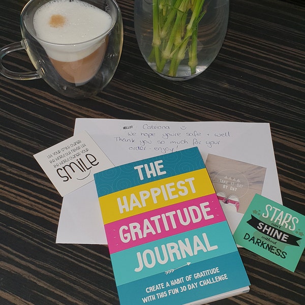 Gratitude Journal, Daily Gratitude, Happy Journal, Positive Inspiration ...