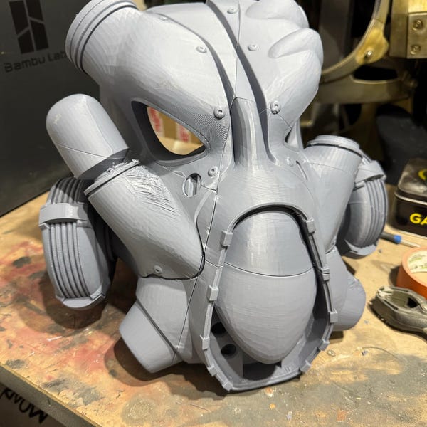 Fallout 4 X-01 Enclave Power Armor Full Body Wearable Armor and Helmet ...