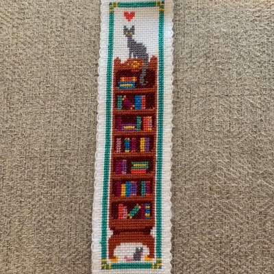 Cat Cross Stitch Bookmark Pattern Cute Cross Stitch Pattern PDF Easy ...