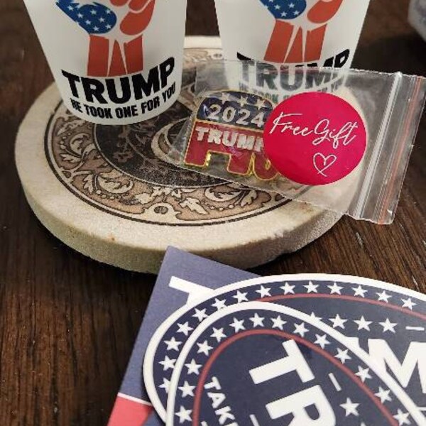 TRUMP FIGHT 2024 Tumbler Cup Trump Supporter 20 Oz Tumbler Donald Trump ...