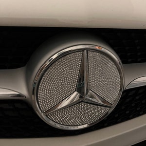 Rhinestone Bling Car Emblemsmercedes Benz 3D Emblem.only - Etsy