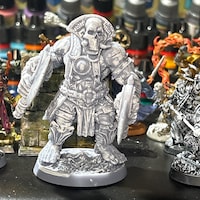 Tiefling Gladiator Tiefling Fighter Galaad | Miniature Dungeons and ...