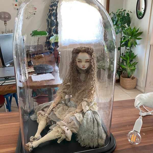 Christine , Art Doll, Sculpture Doll, Interior Doll - Etsy