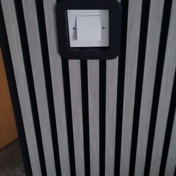 Wooden Socket Surround | Covers Damaged Walls | Light Switch Surround ...
