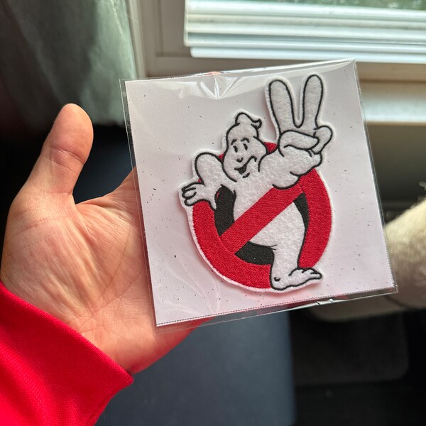 Ghostbusters 2 GB2 Logo Patch Embroidered Iron on Patch Flight Suit ...