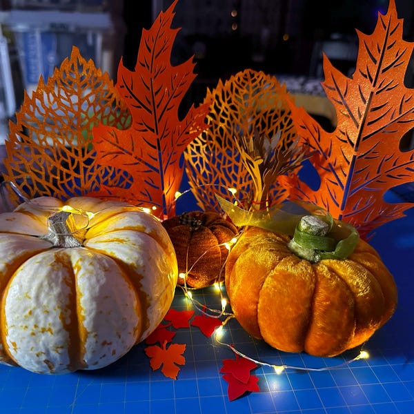 Fall Leaves Svg Lantern Template, Autumn 3d Papercut, Paper Lantern Svg ...