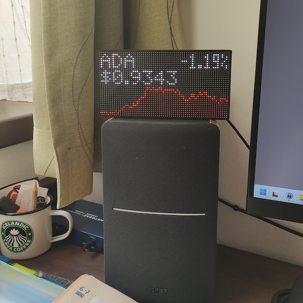 Stock Ticker Forex Crypto LIVE Price Wifi LED Display - Etsy