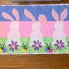 P235 Easter Bunnies Runner - Pattern - Etsy
