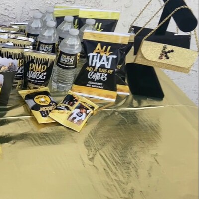 Hip Hop Chip Bag Template, Birthday Chip Bag Template, Party Chip Bag ...