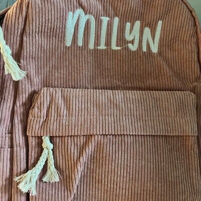 Custom Teddy Bear Backpack Toddler Backpack,custom Name Backpack ...