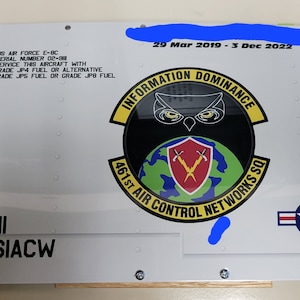 AC-130 A Spectre Gunship Aircraft Nose Art Panel - Etsy