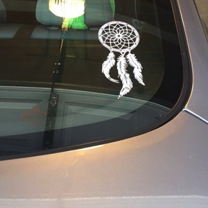 Bohemian Car Decal, Dream Catcher Decal, Laptop Sticker, Car Decal ...