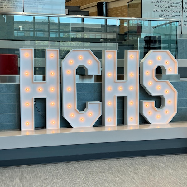 Marquee Letters Marquee Numbers 3D Letters Wedding and Event Decor ...