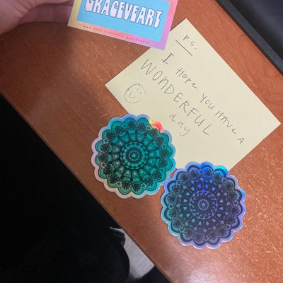 Evil Eye, Protection Symbol, Vinyl Sticker, All Seeing Eye, Holographic ...