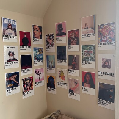 Custom Music Album Wall Poster Vintage Personalized Poster - Etsy