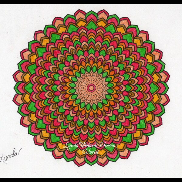 40 Intricate Patterns Coloring Pages Whimsical Mandalas Coloring Book ...