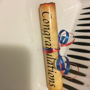 Editable Diploma Style Smarties Labels, Blue, Red and No Ribbon Candy ...