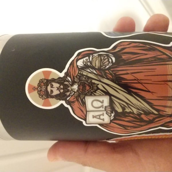 Large 4 Ave Christus Rex Sticker - Etsy