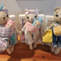 PDF Baby Doll Sewing Pattern, Step by Step Tutorial and Video on How to ...