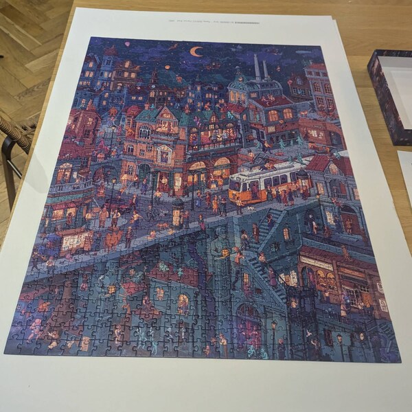 The Sinister Citadel - 1000 Piece Jigsaw Puzzle - Etsy